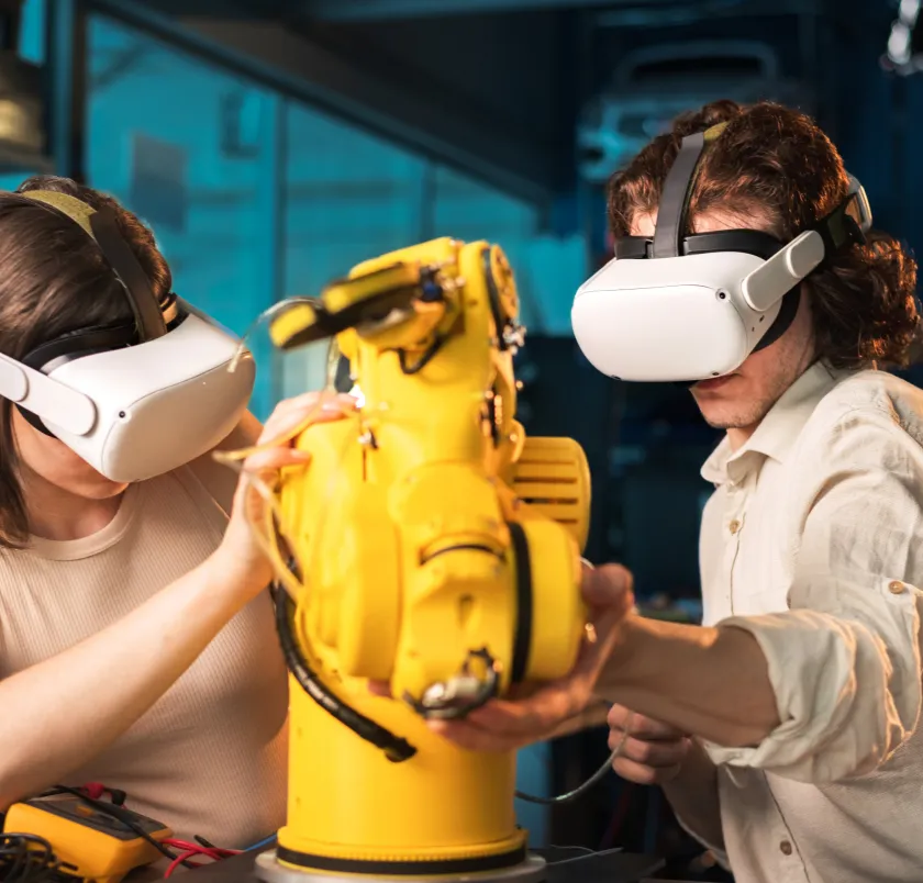 AR VR in Manufacturing and Industrial Training - Quantile Tech
