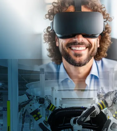 AR VR in Manufacturing and Industrial Training - Quantile Tech